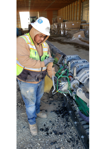 HDPE Pipe Fusion - JHL Constructors